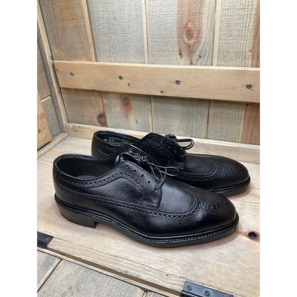 Bostonian | Shoes | New Iron Age By Bostonian 85 Db Black Wingtip Dress ...
